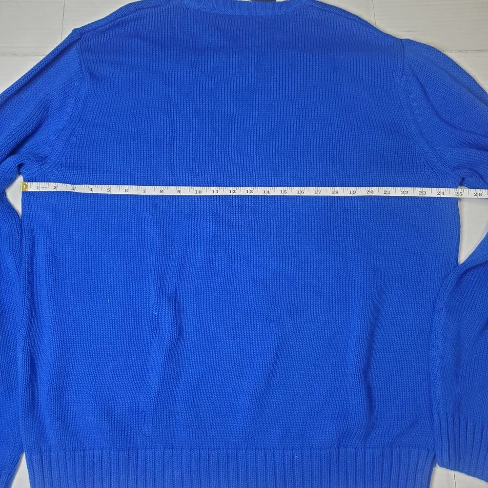 Chaps | Sweaters | Chaps Mens Royal Blue Crewneck Sweater | Poshmark
